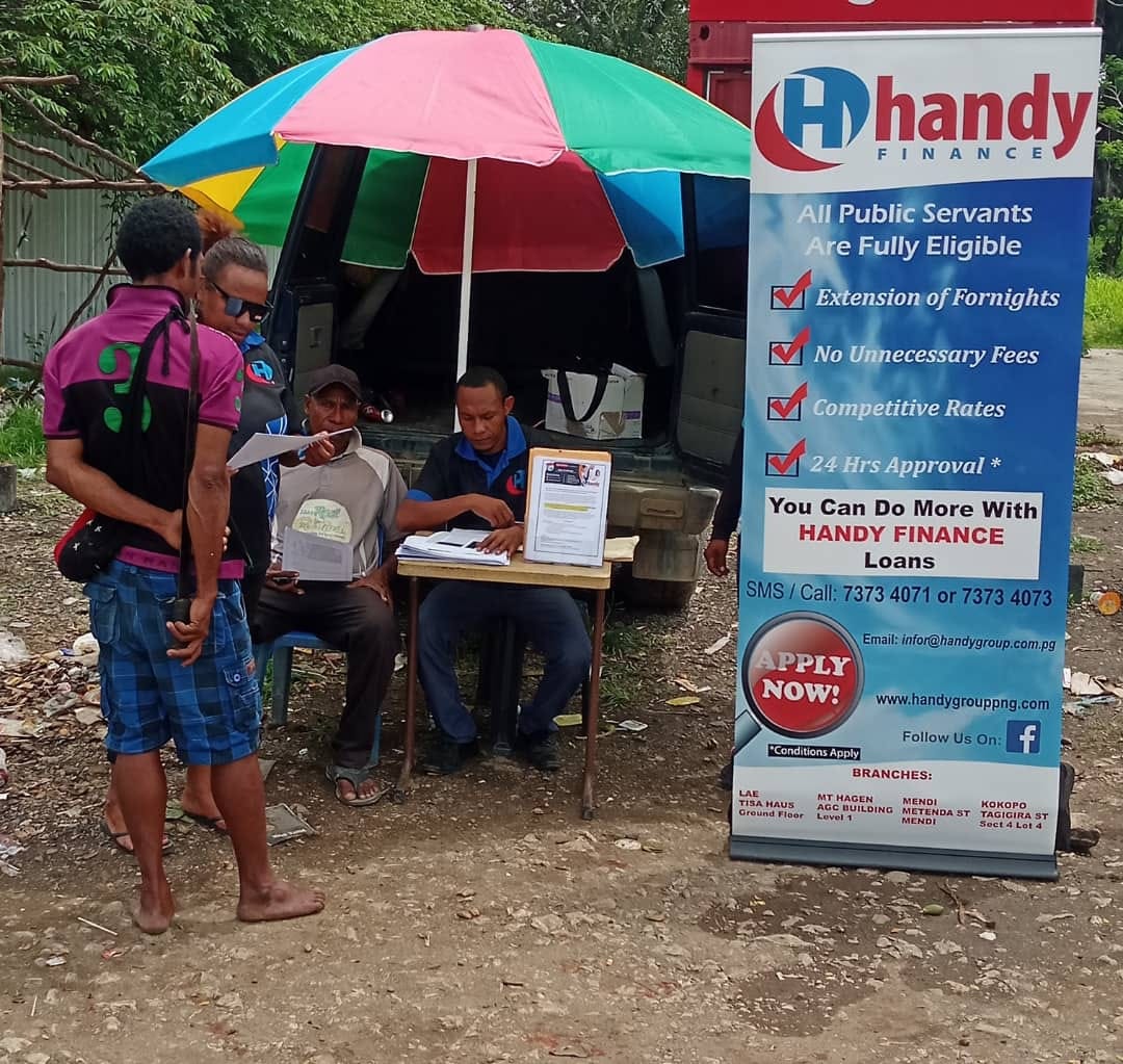 Handy Finance Sales trip to Central Province